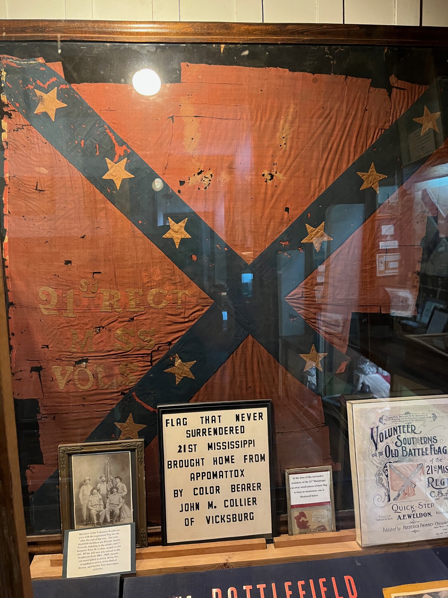Gettysburg Artifact in Vicksburg | Gettysburg