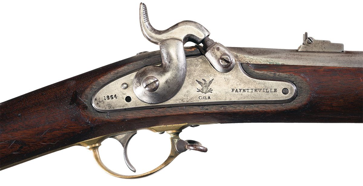 Confederate lock/rifle markings | Small Arms & Ammunition