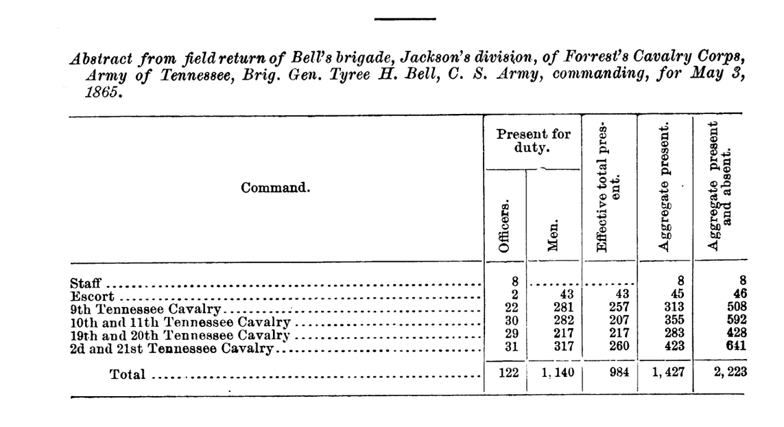 "Yankee Blitzkrieg" - Confederate Forces during Wilson's Raid 1865 ...