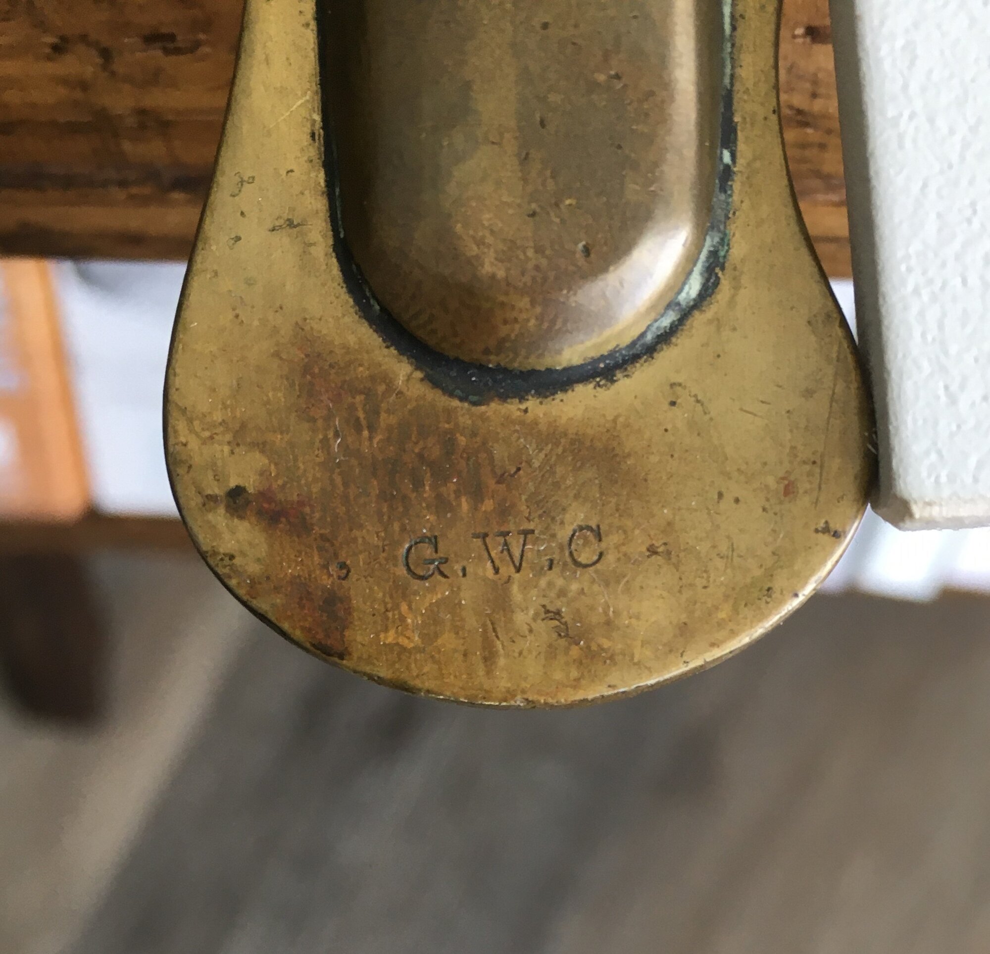 Proof marks on an Ames M1840 NCO sword | Edged Weapons | American Civil ...