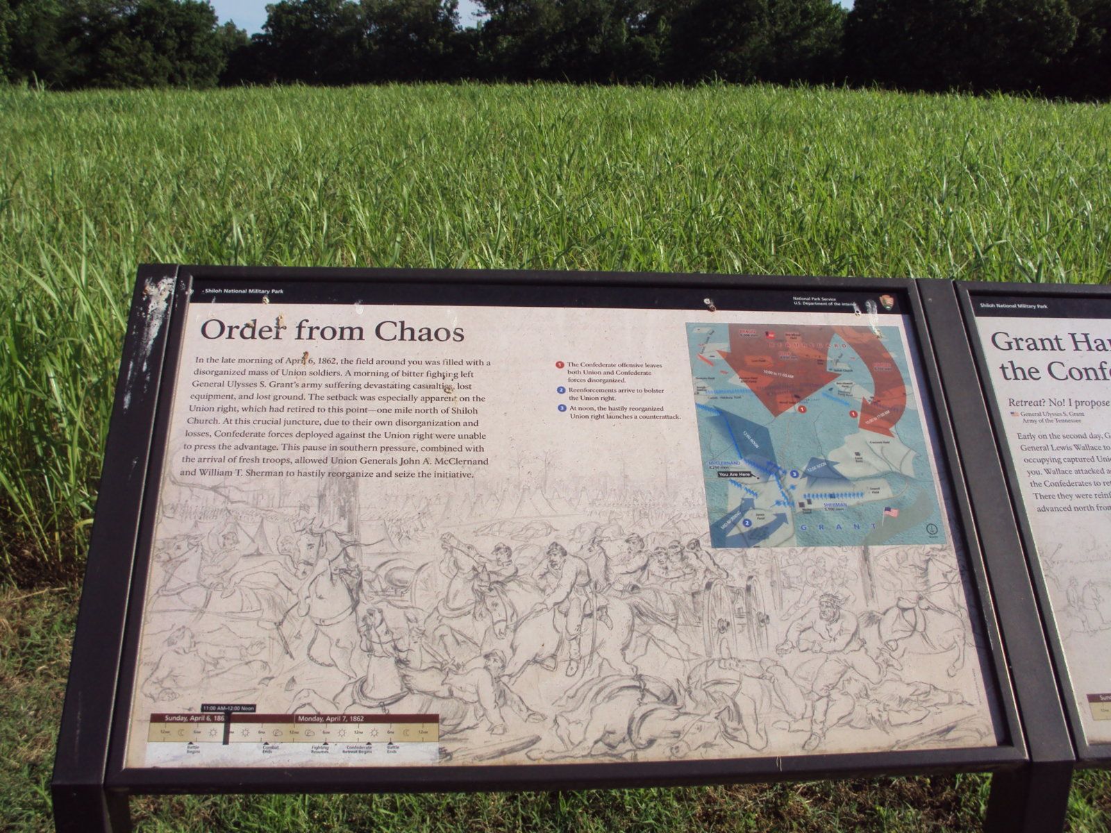 The Battle of Shiloh, Tennessee, April 6 & 7, 1862 | Shiloh / Pittsburg ...