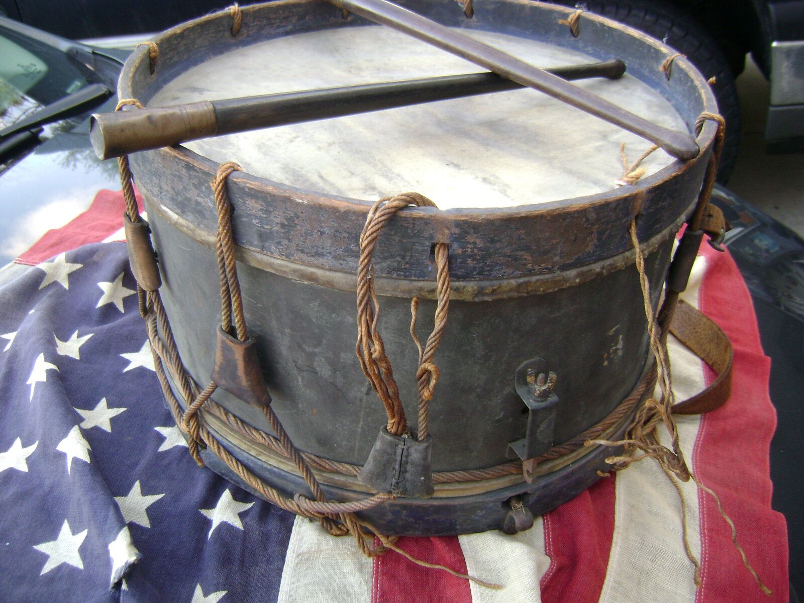 Drum and sticks id | Relic Hunting & Collecting | American Civil War Forums