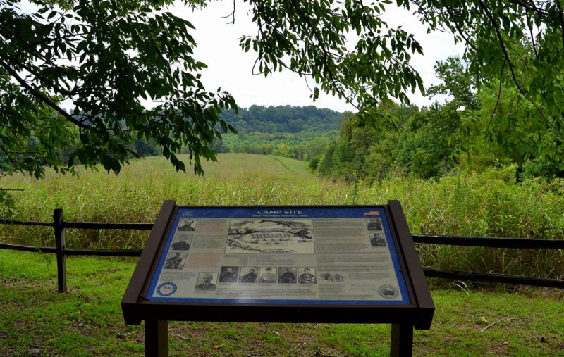 The Tebbs Bend Battlefield (Green River Bridge : John Hunt Morgan ...