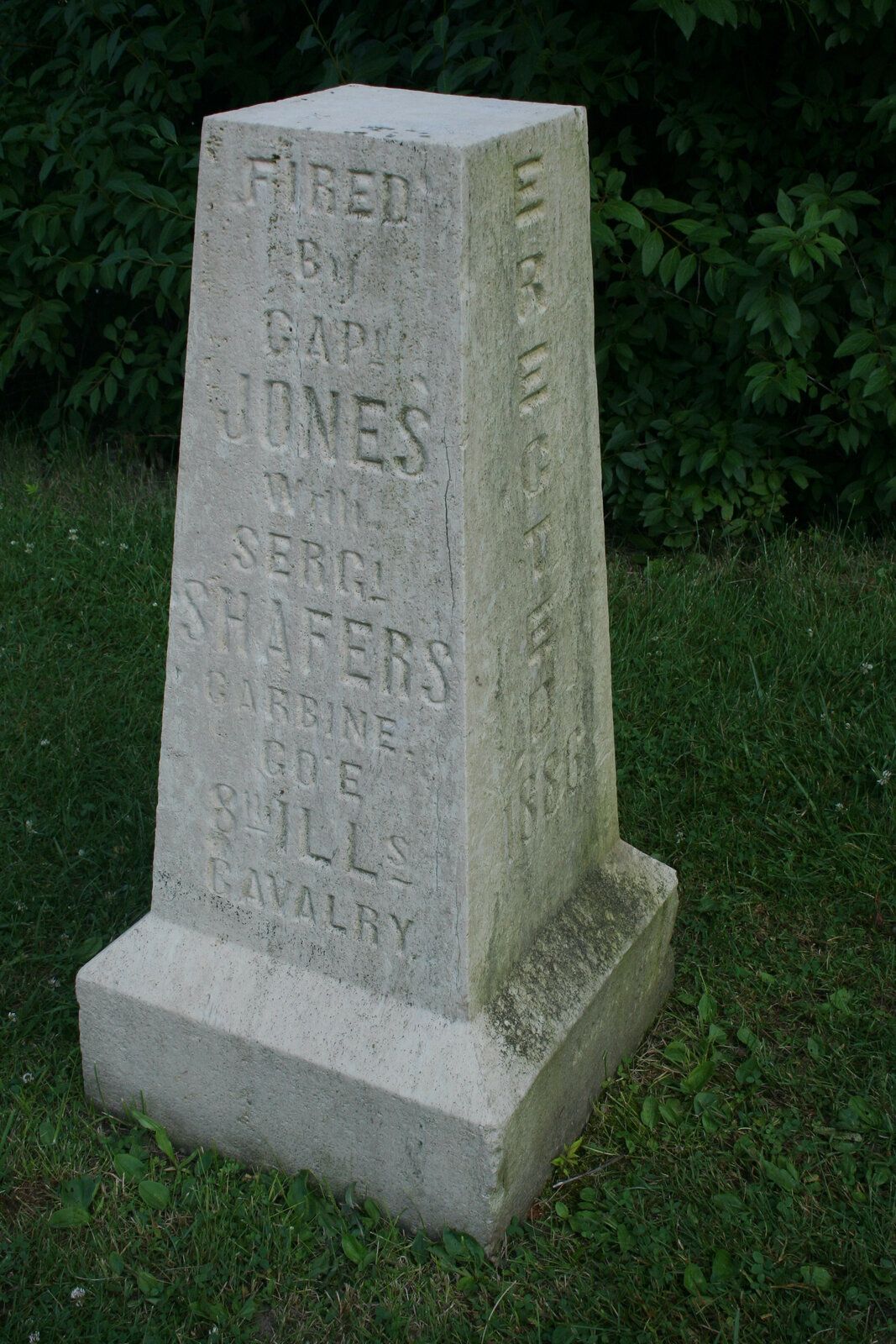 Captain Marcellus Jones Gravesite | Gettysburg