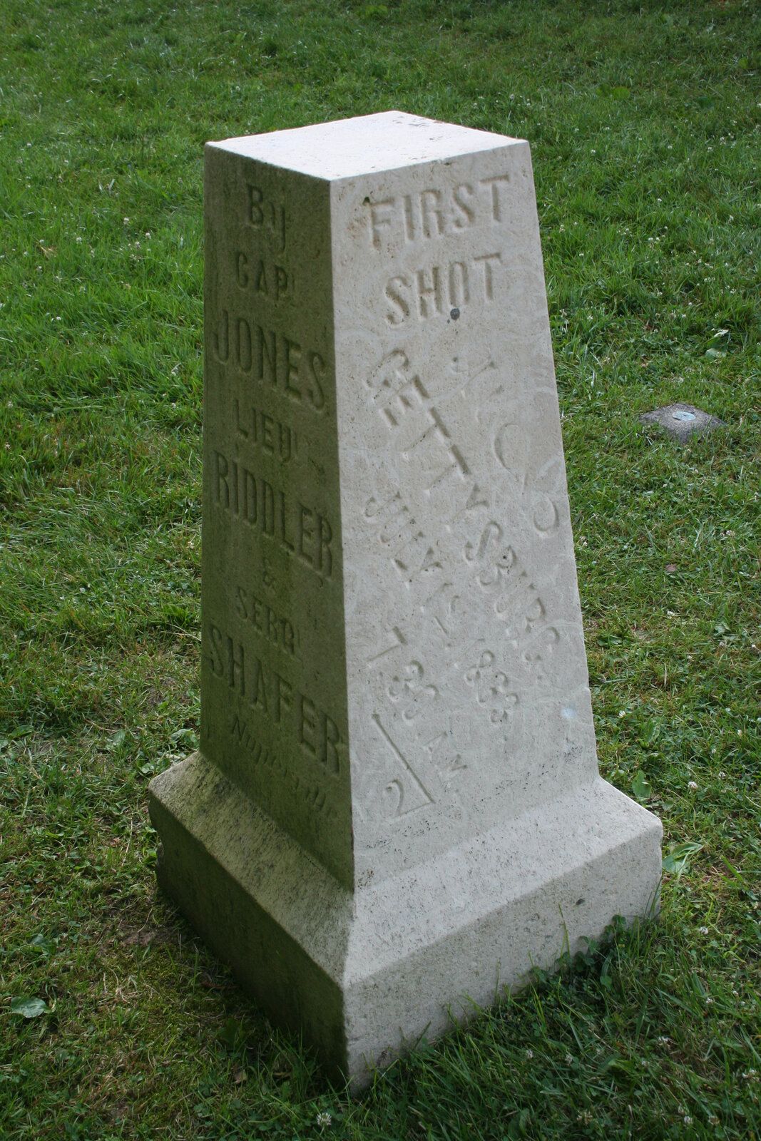 Captain Marcellus Jones Gravesite | Gettysburg
