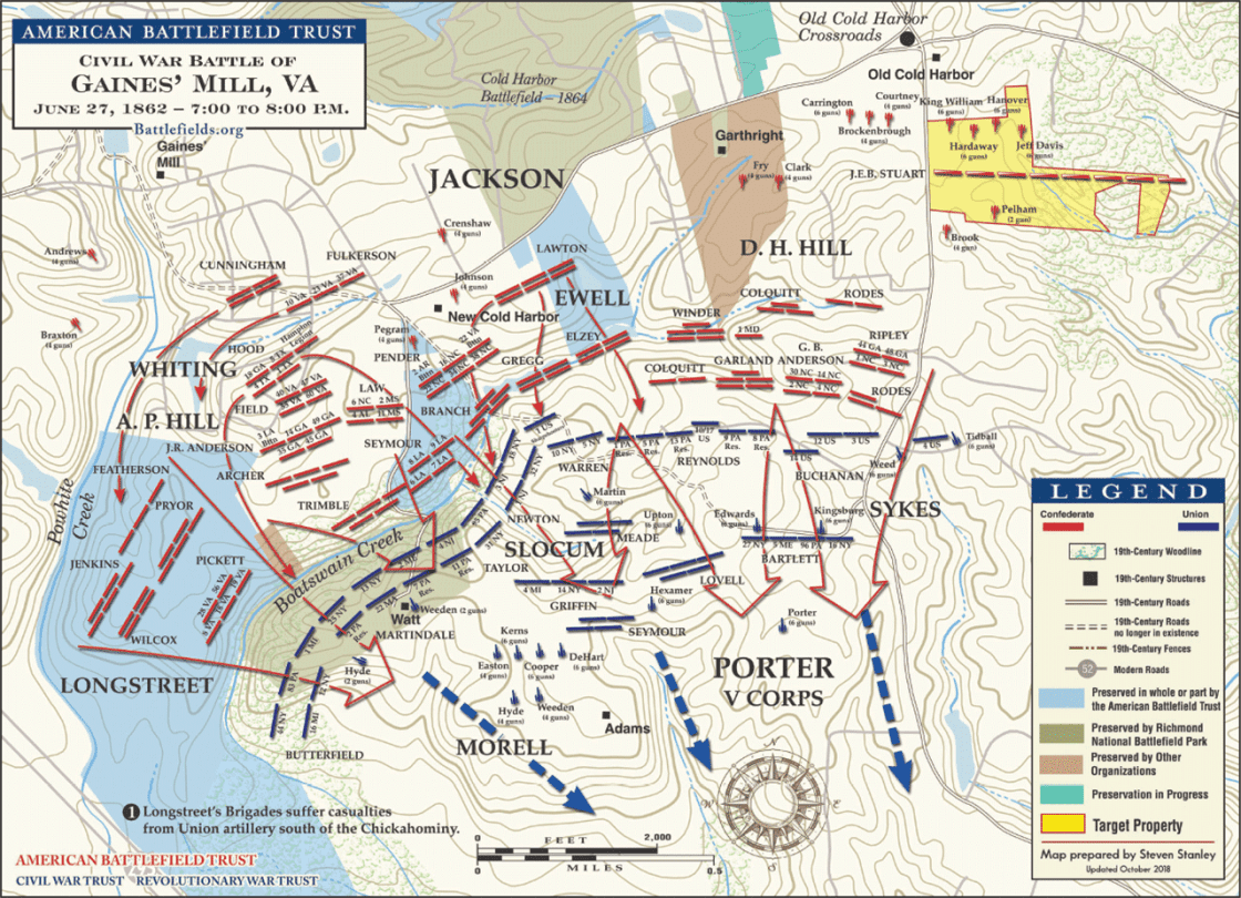 50 acres at Cold Harbor saved | Historic Preservation Efforts