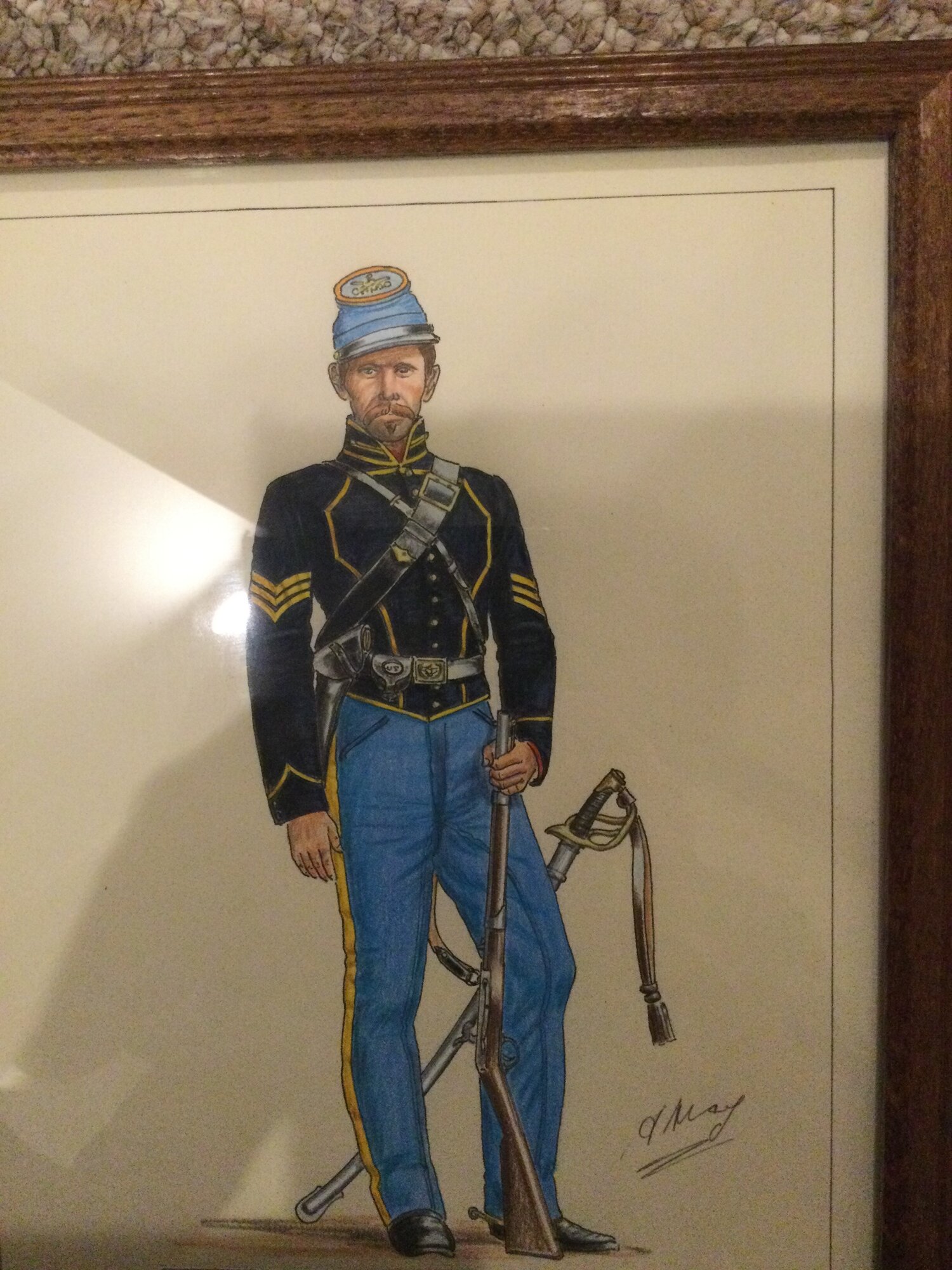 2nd Missouri Cavalry (Union?) uniform print | Ranks, Uniforms, Clothing ...