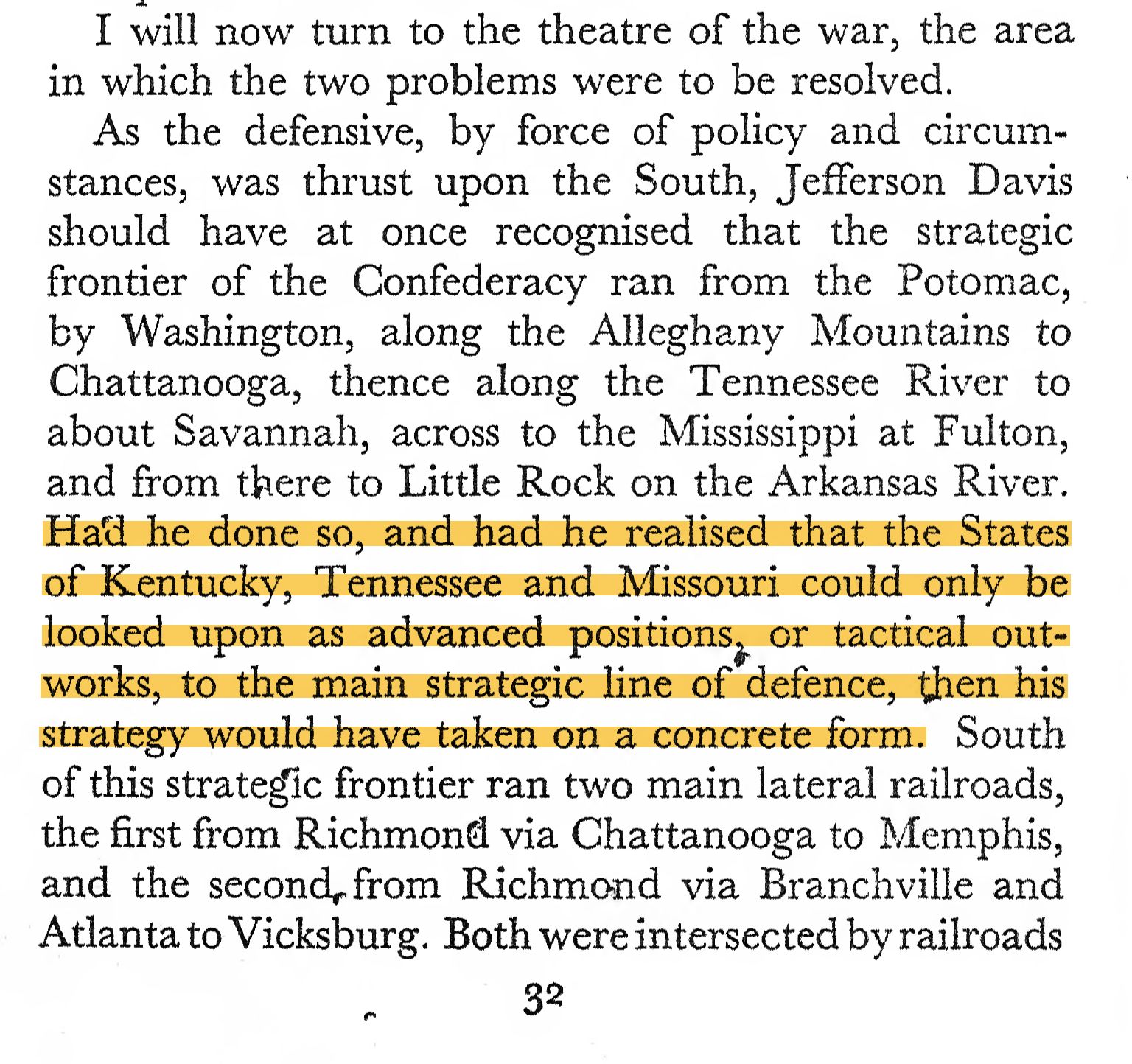 Member Review - JFC Fuller’s defensive strategy for the South | "What ...