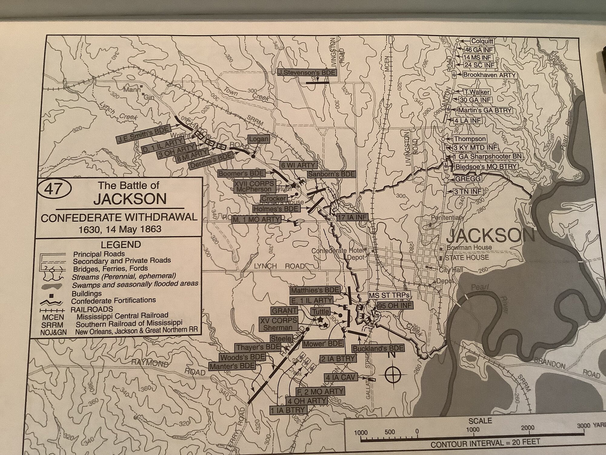 Battle of Jackson and Retreat Therefrom | Siege of Vicksburg