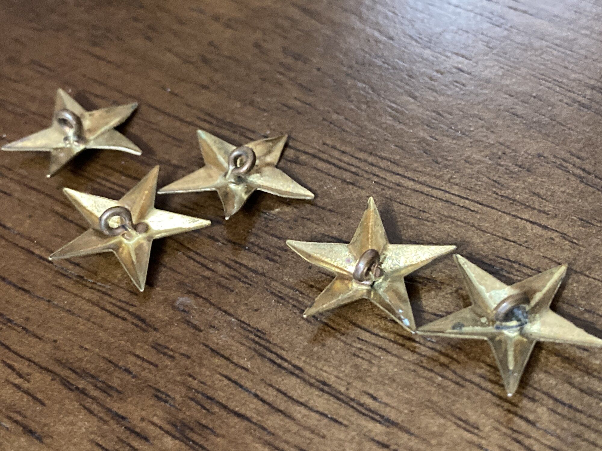 Help Identify? Confederate Staff Officers Star Collar Insignia? | Relic ...