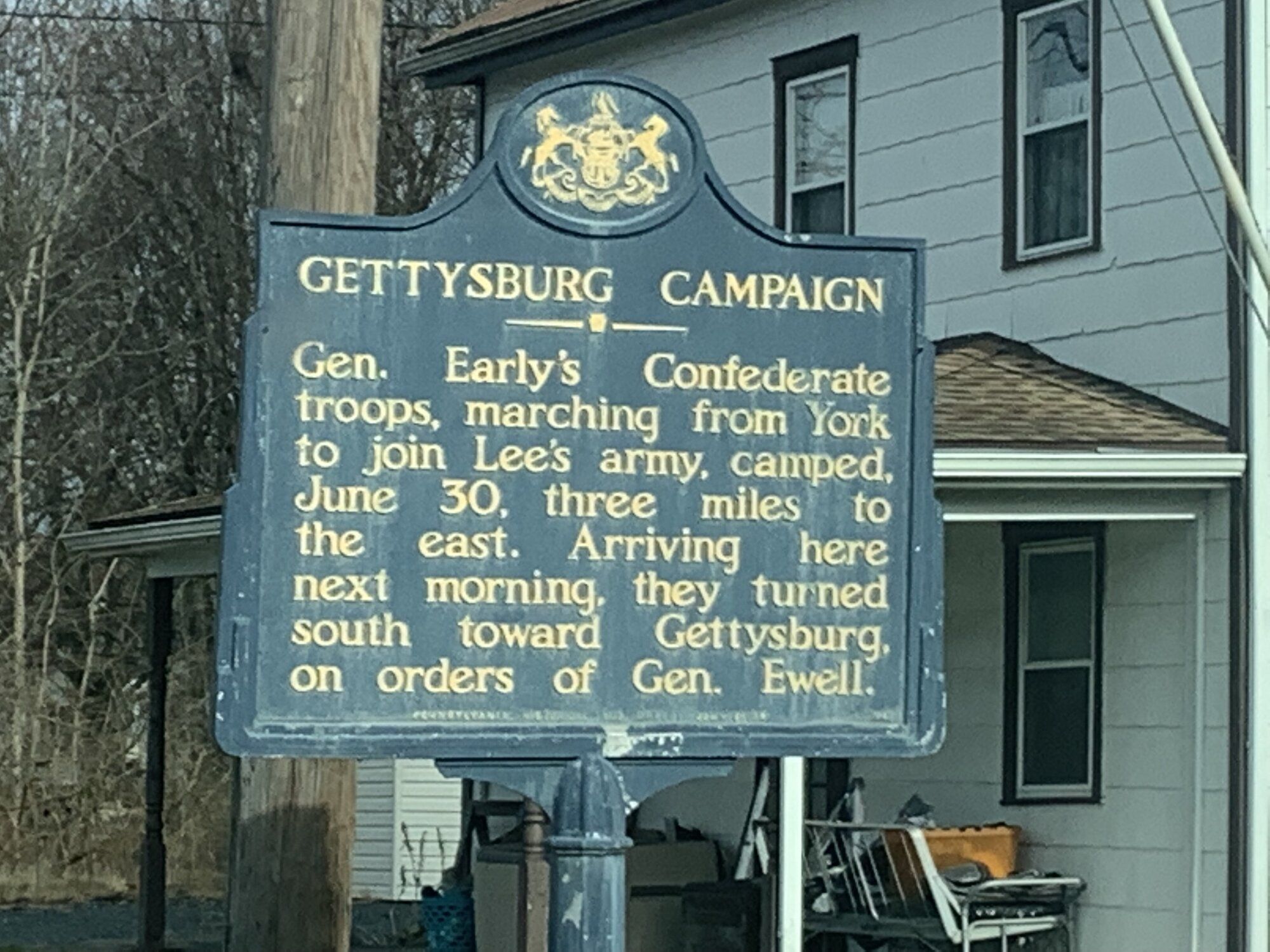 Early marches to the sound of the guns | Gettysburg