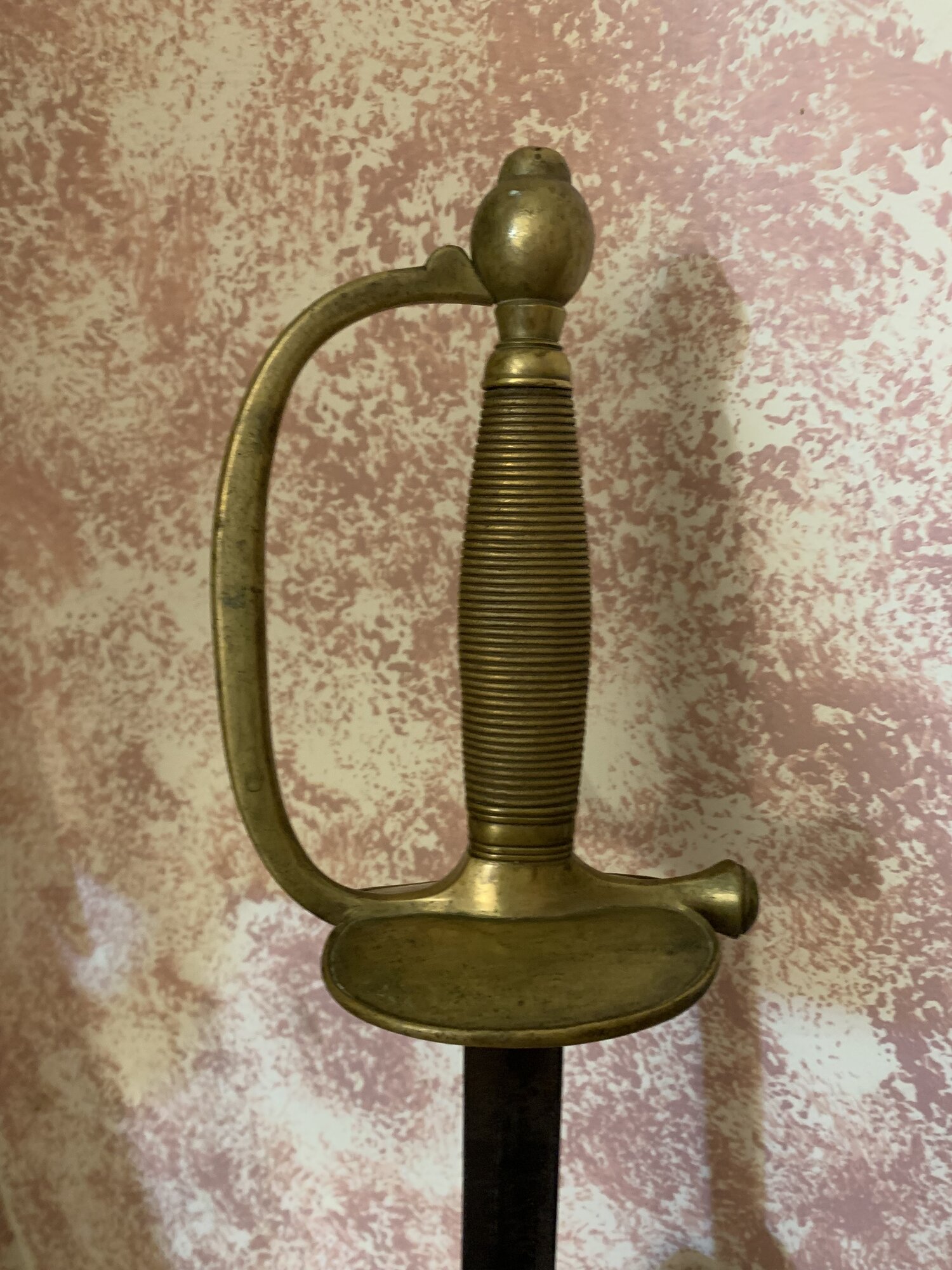 NCO Sword Stamped With the Letter G | Edged Weapons