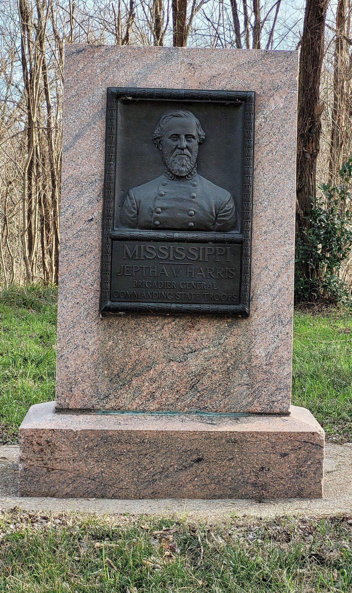 Report of Brigadier General Jeptha V. Harris on the Mississippi State ...