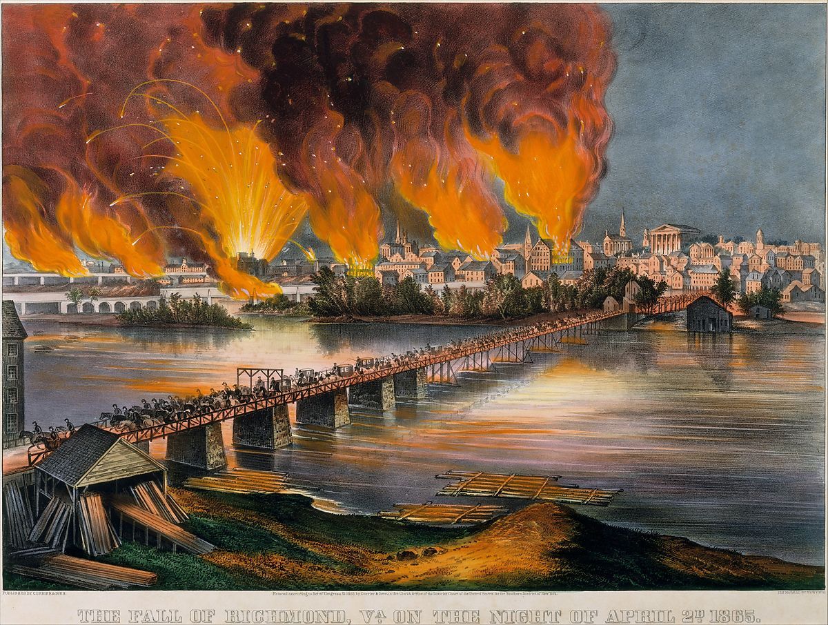 Richmond's Dawn Over Ruins, Today-154-Years-Ago, April 4 1865 | Period ...