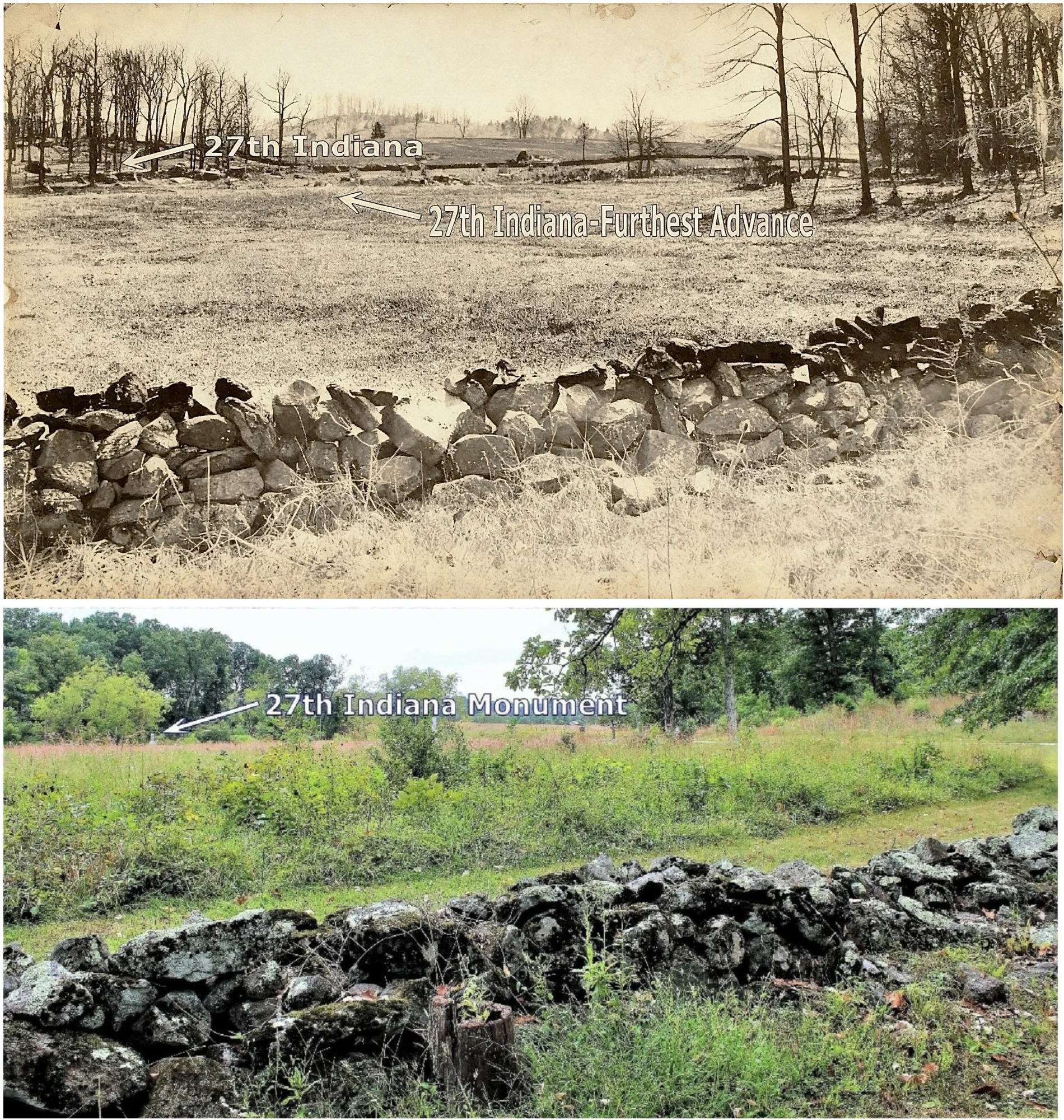 The 27th Indiana in Spangler Meadow, July 3rd, 1863 | Gettysburg ...