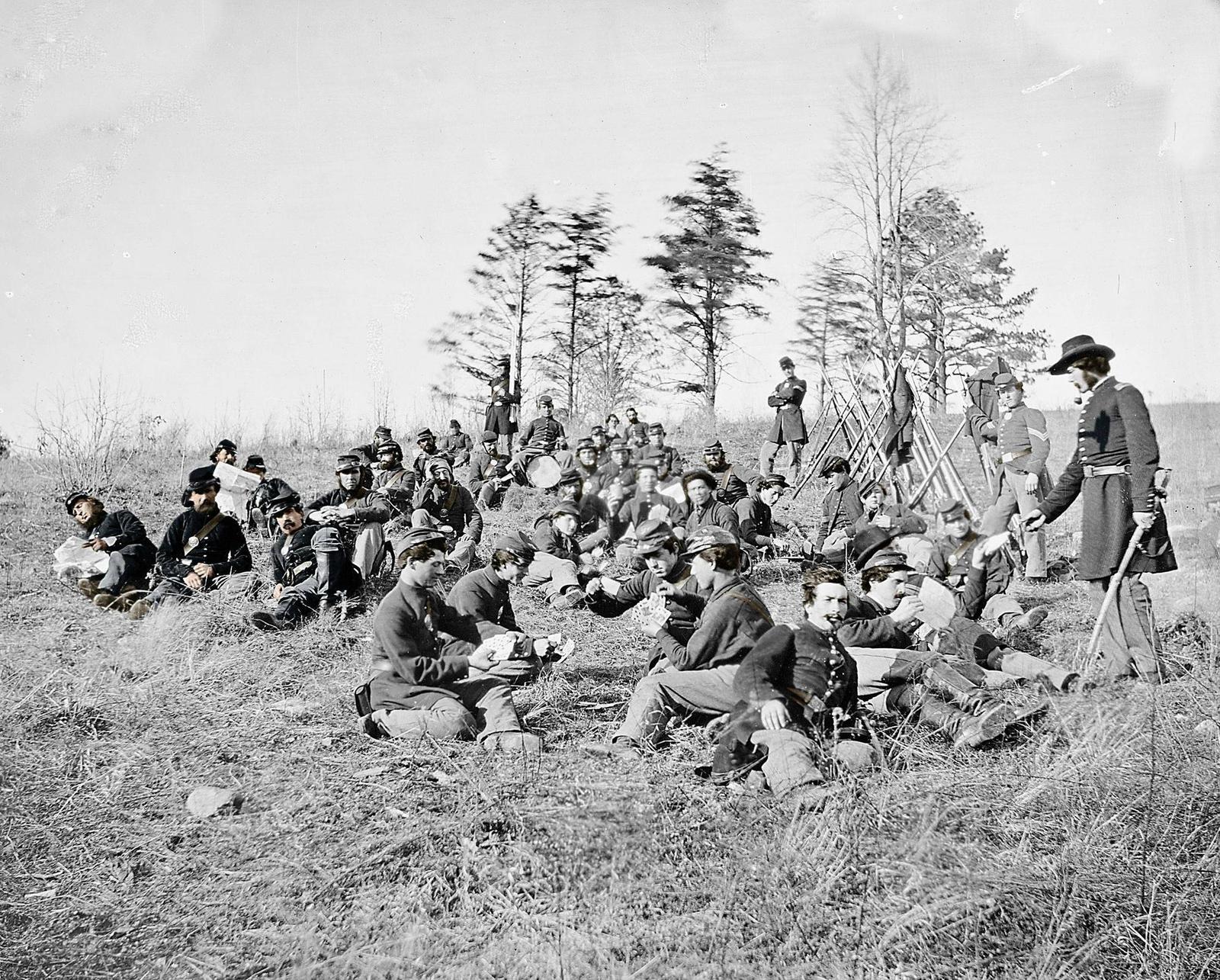 Civil War Veteran Faces An Image Of His Past | Immigrants During the ...