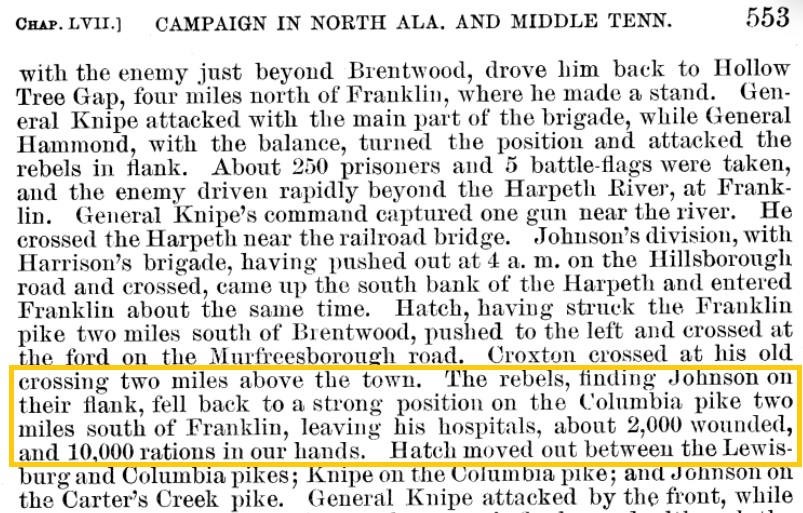 "Shrouded in Glory", the combat strength of the Army of Tennessee ...
